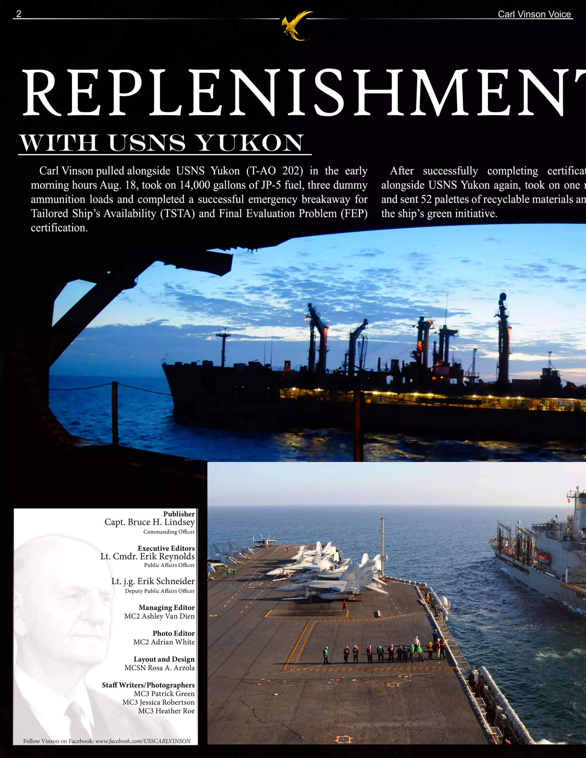 22 August VINSON Voice | PDF