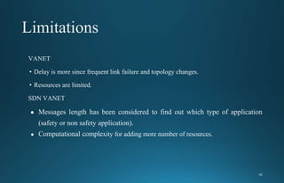 Augastiny_VANET advantages and disadvantages.pptx | Computer Networking | Computing