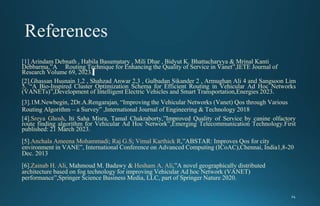 Augastiny_VANET advantages and disadvantages.pptx | Computer Networking | Computing