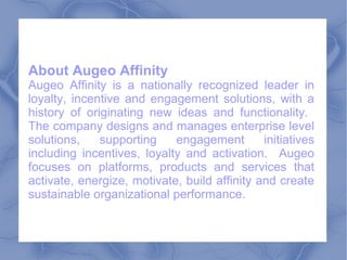 Augeo affinity | PPT