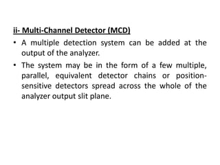 Auger electron spectroscopy | PPTX