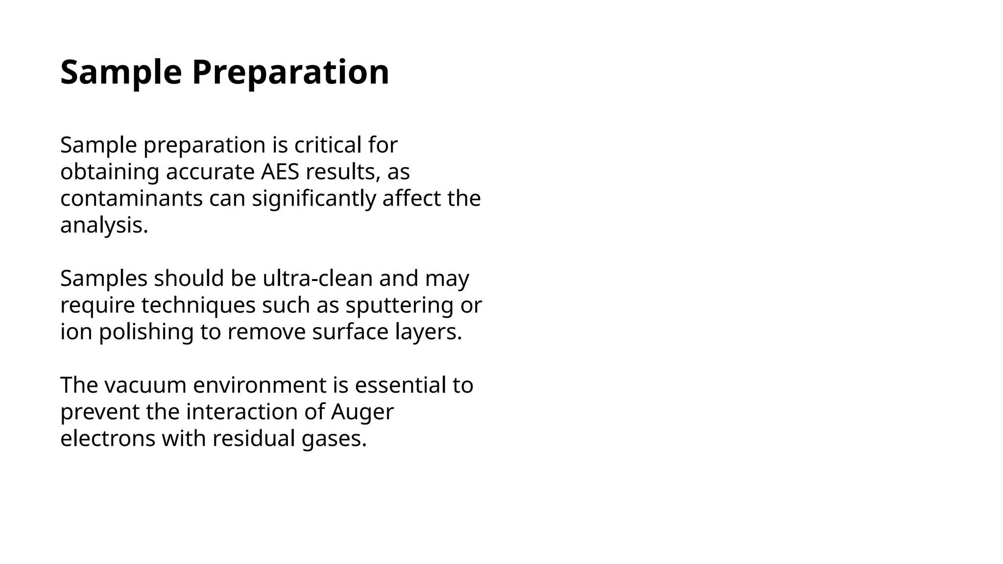 Auger Electron Spectroscopy. Presentation | PPTX