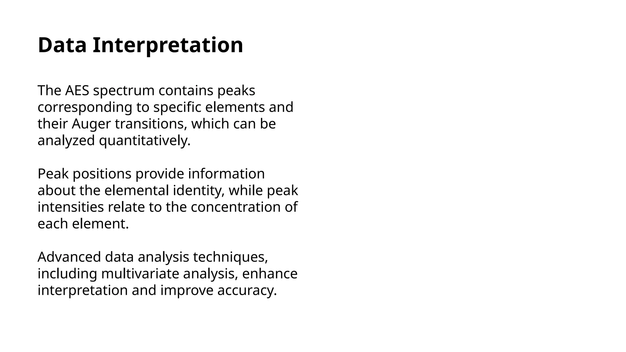 Auger Electron Spectroscopy. Presentation | PPTX