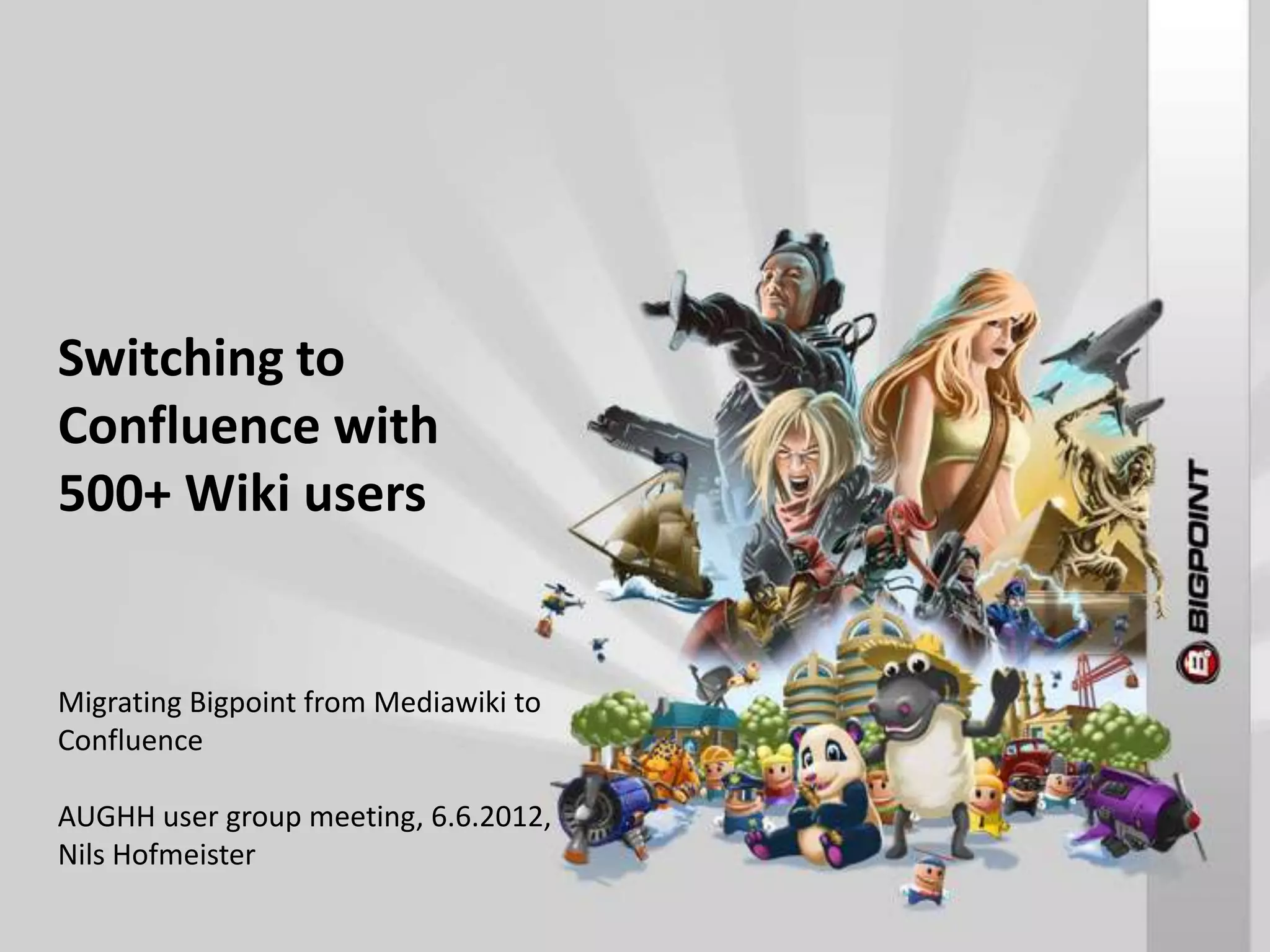 Mediawiki to Confluence migration | PPTX