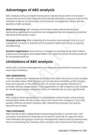 Augment ABC inventory analysis using drones in warehouses | PDF