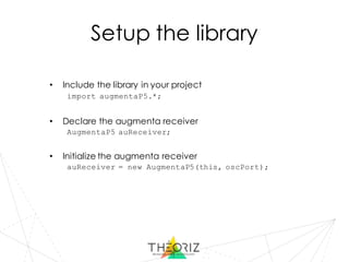 AugmentaP5 API | PPT
