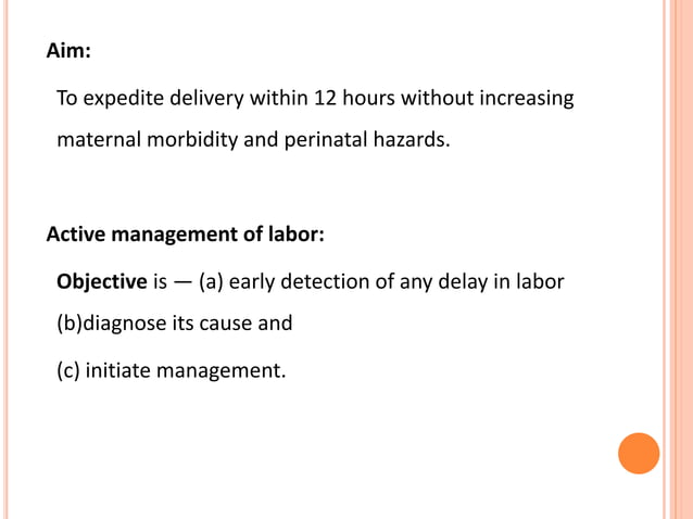 Augmentation of labour | PPTX | Pregnancy | Reproductive Health