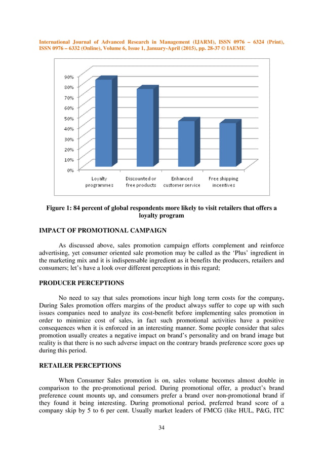 Augmentation of promotion sensitivity for fmcg in india | PDF