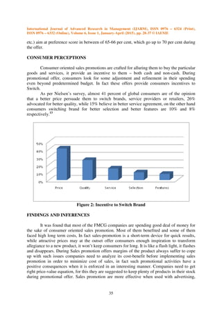 Augmentation of promotion sensitivity for fmcg in india | PDF
