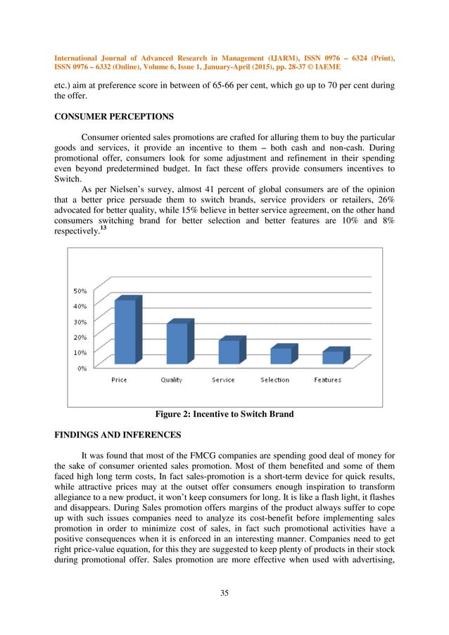 Augmentation of promotion sensitivity for fmcg in india | PDF