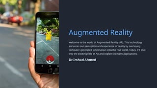 Basic concept of Augmented Reality and its applications | PPTX ...