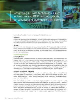 Augmented Reality & Business: Bridging Virtual & Physical Gaps | PDF