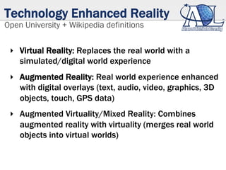 Augmented Reality Examples and Tools | PDF