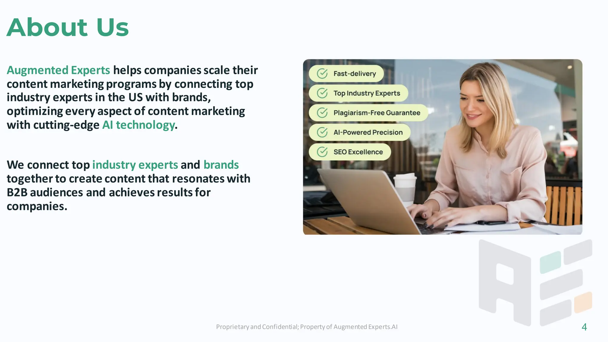 Augmented Experts Overview: Connecting Experts and Brands | PPT Augmented Experts Overview: Connecting Experts and Brands | PPT