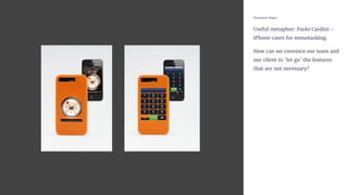 Your product has Too. Many. Features. Now what? | PDF