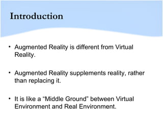Augmented Reality | PPT