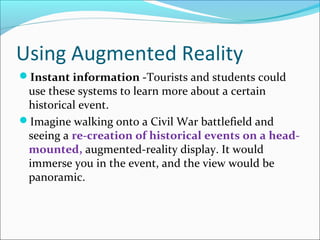 Augmented reality | PPT