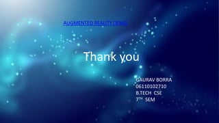 Augmented reality | PPTX