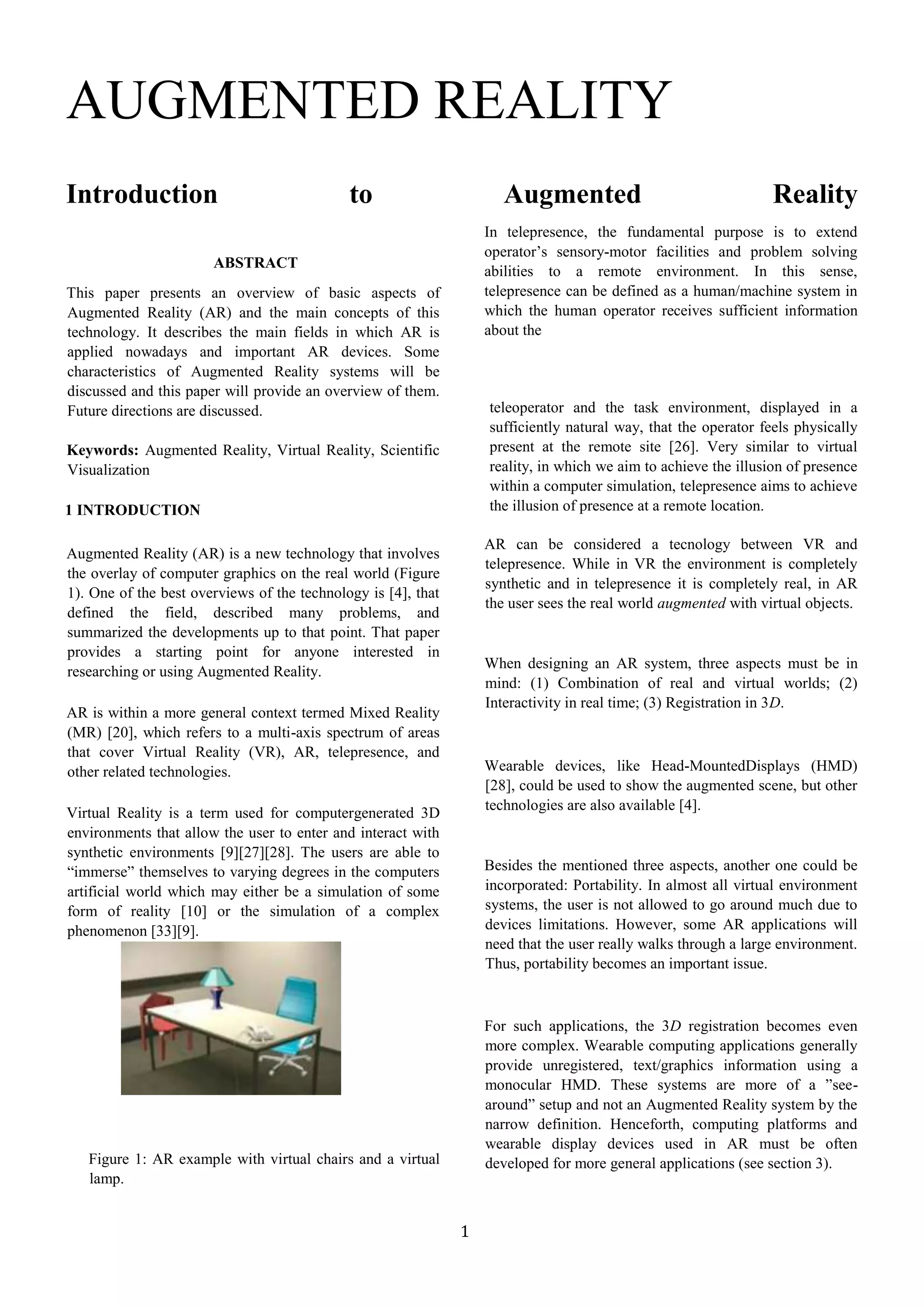 Augmented reality | PDF