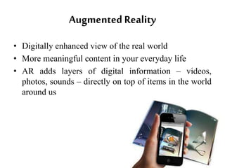 Augmented reality-What is it? | PPT