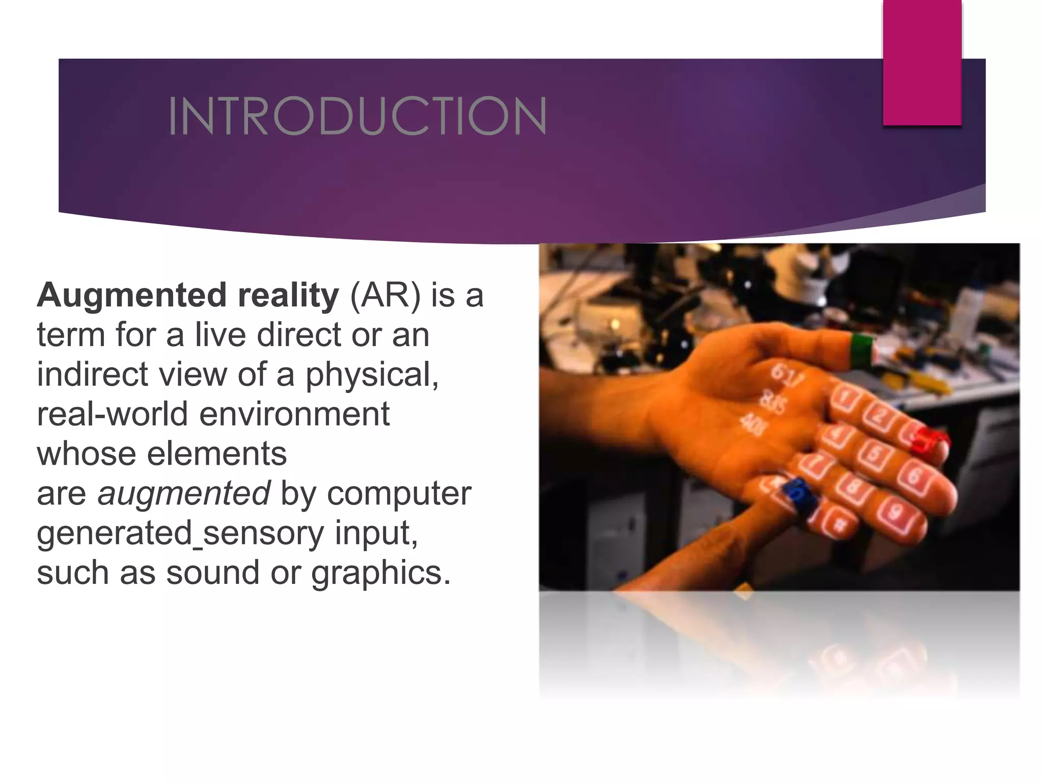 Augmented Reality - the emerging technology | PPTX | Augmented Reality ...