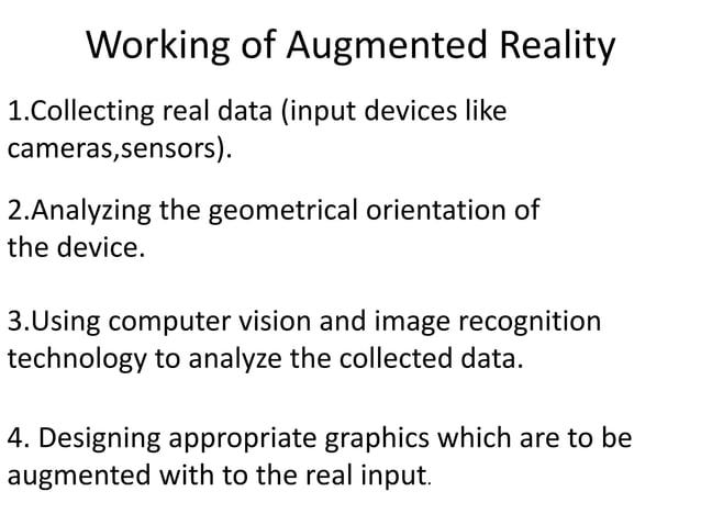 Augmented reality | PPT