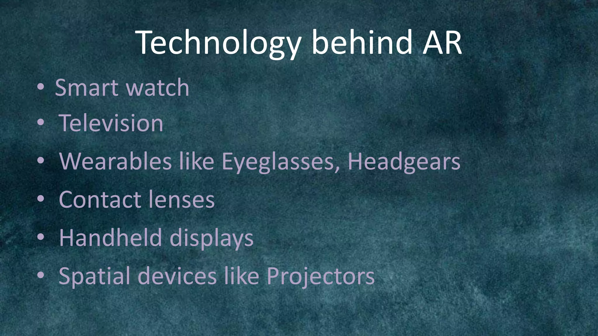 Augmented reality | PPTX