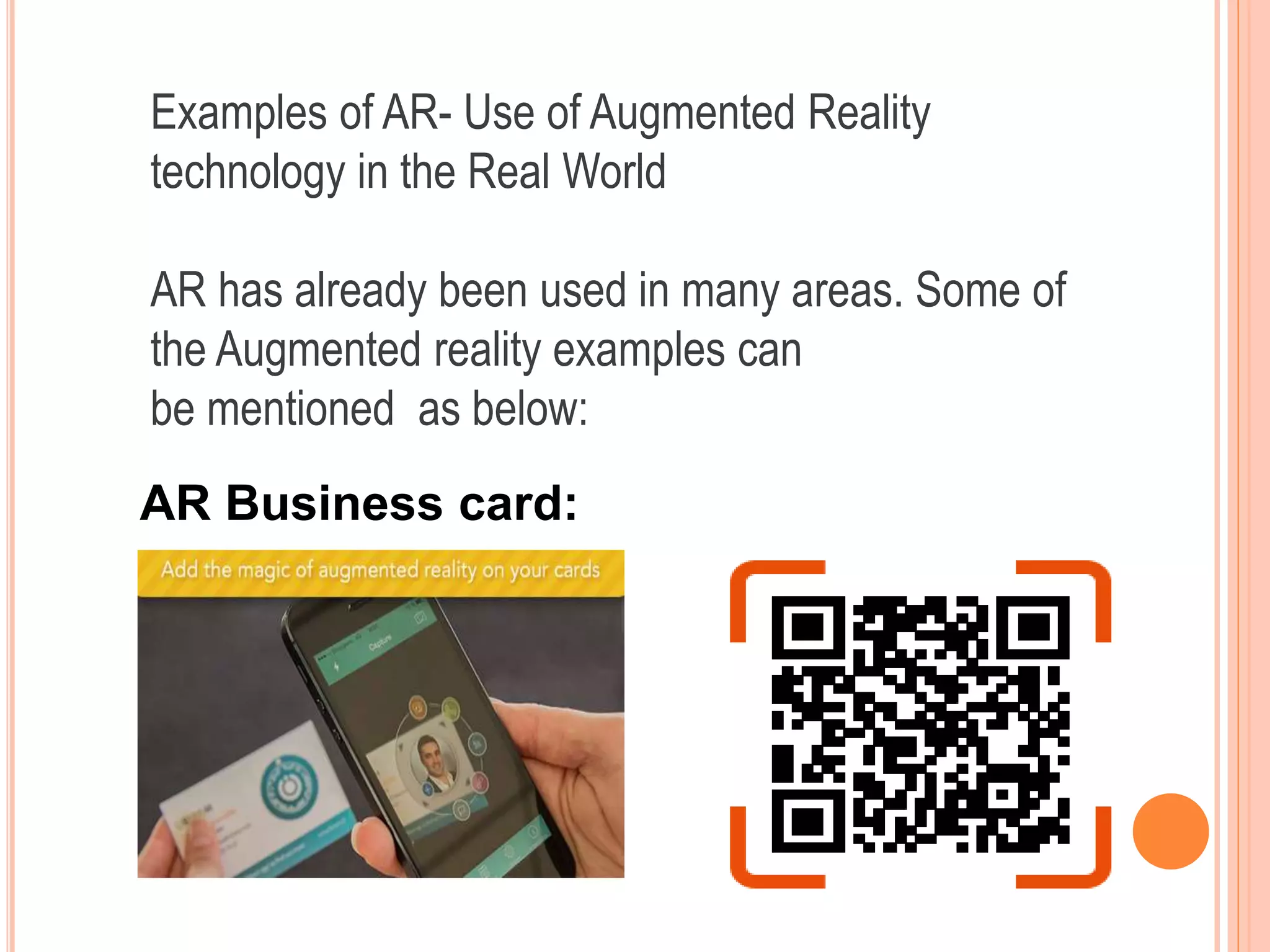 Augmented reality | PPTX