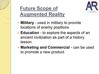 Augmented reality | PPTX