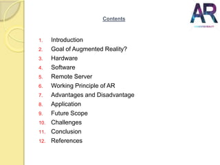Augmented reality | PPTX