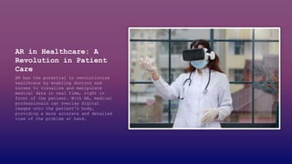 Augmented reality ( AR ) Introduction.pptx