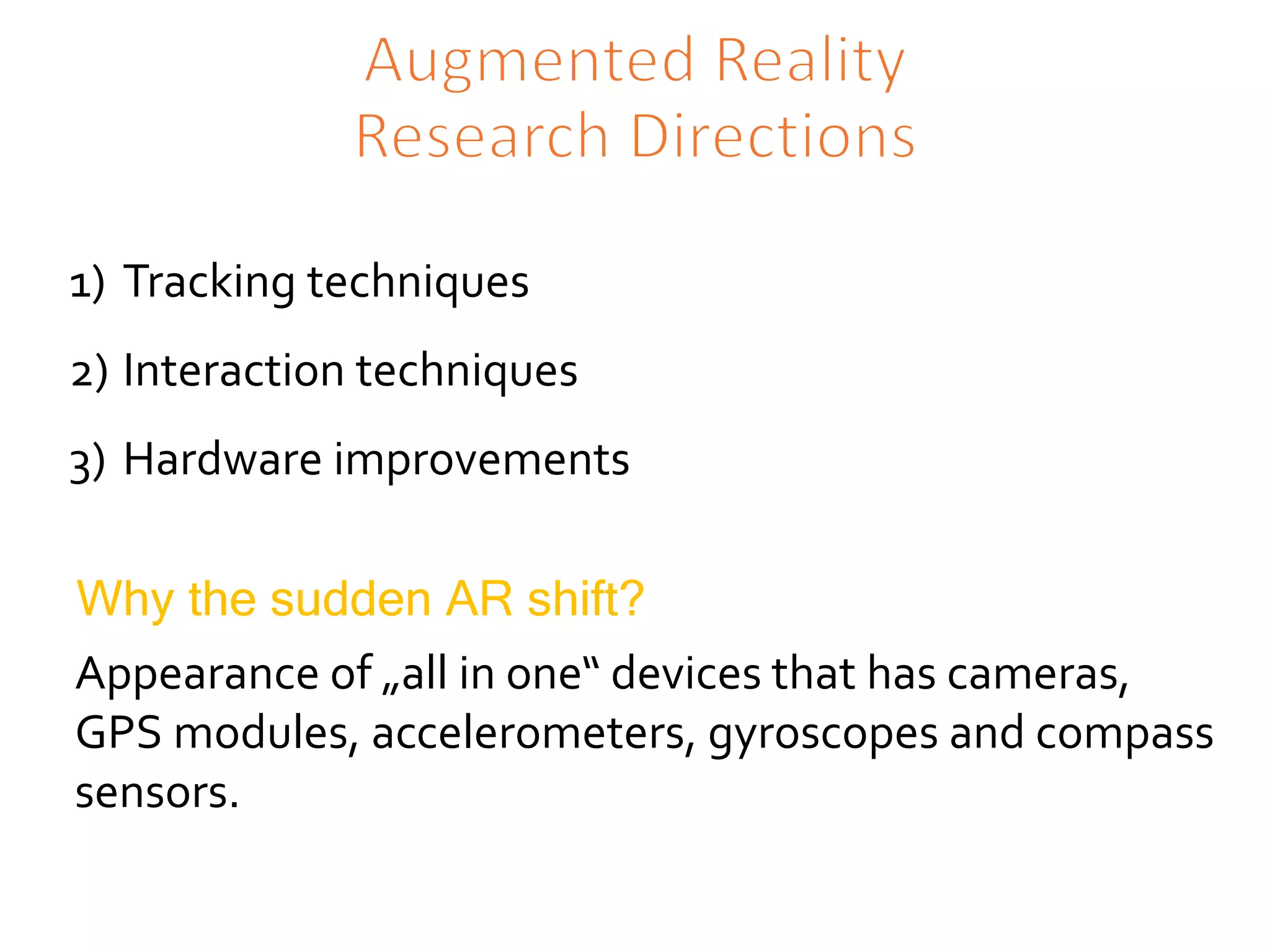 Augmented reality - How it works | PPT