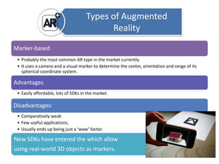 Augmented reality : Possibilities and Challenges - An IEEE talk at DA ...