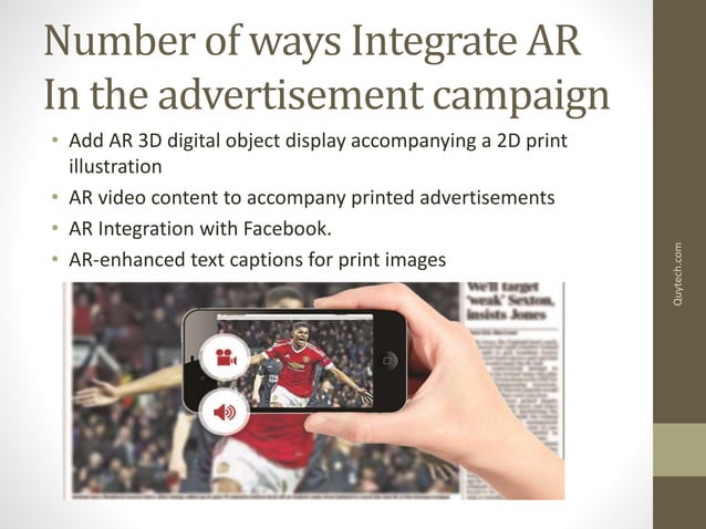 Augmented Reality in Print Advertisement - Create Memorable User ...