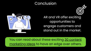 Augmented Reality and Virtual Reality Immersive Experiences for ...