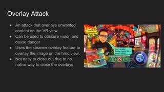 Augmented reality a new potential for security risks | PPT