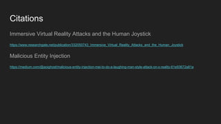 Augmented reality a new potential for security risks | PPT
