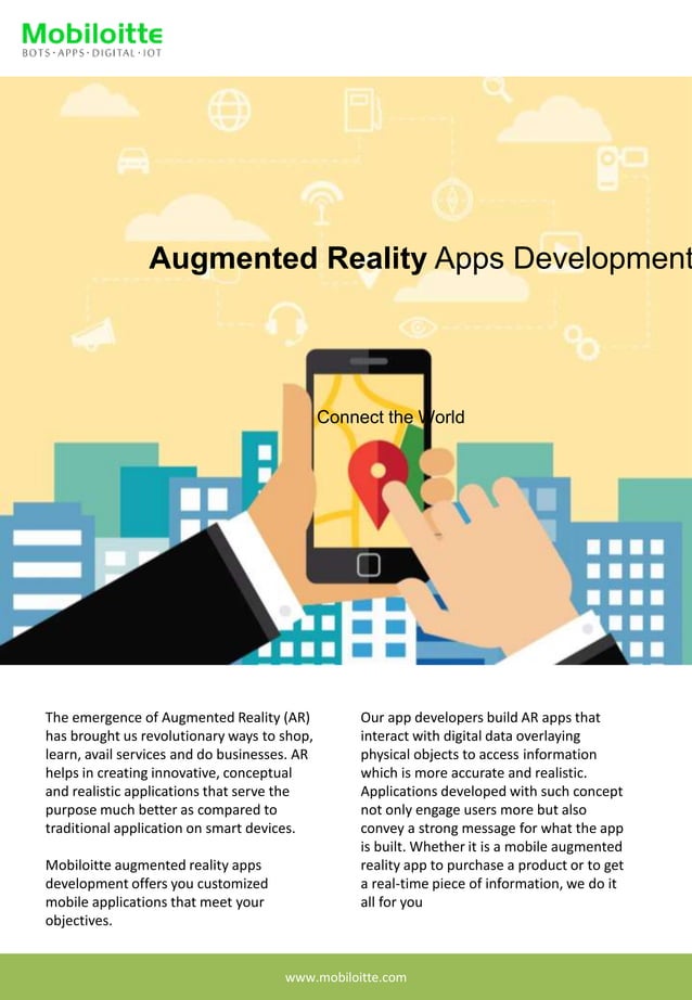 Augmented Reality Apps Development | PPTX