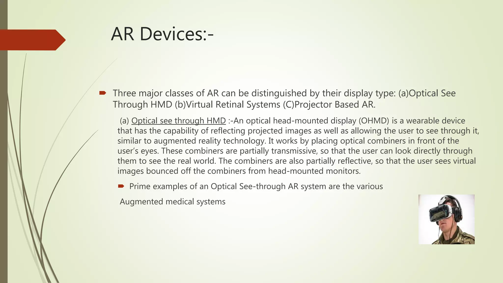 Augmented reality(ar) seminar | PPTX