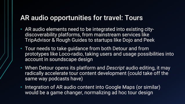 Hearing Voices: An Overview of Augmented Reality Audio | PDF