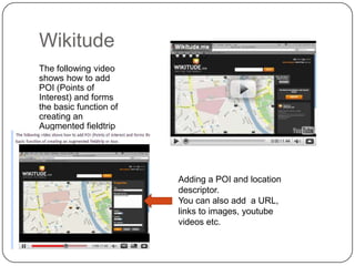 Augmented Reality Fieldtrips | PPTX | Augmented Reality | Technology ...