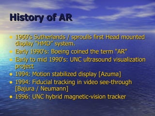 Augmented reality in spine surgery | PPT