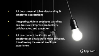 Augmented reality in the workplace | PDF