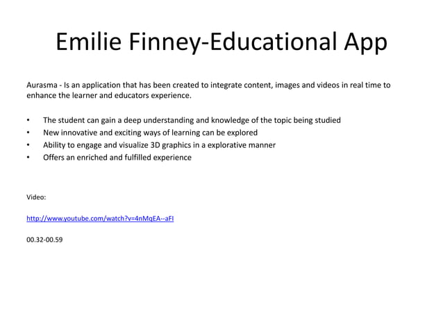 Augmented Reality Storyboard 2 | PPT