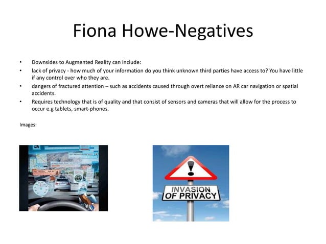 Augmented Reality Storyboard 2 | PPT