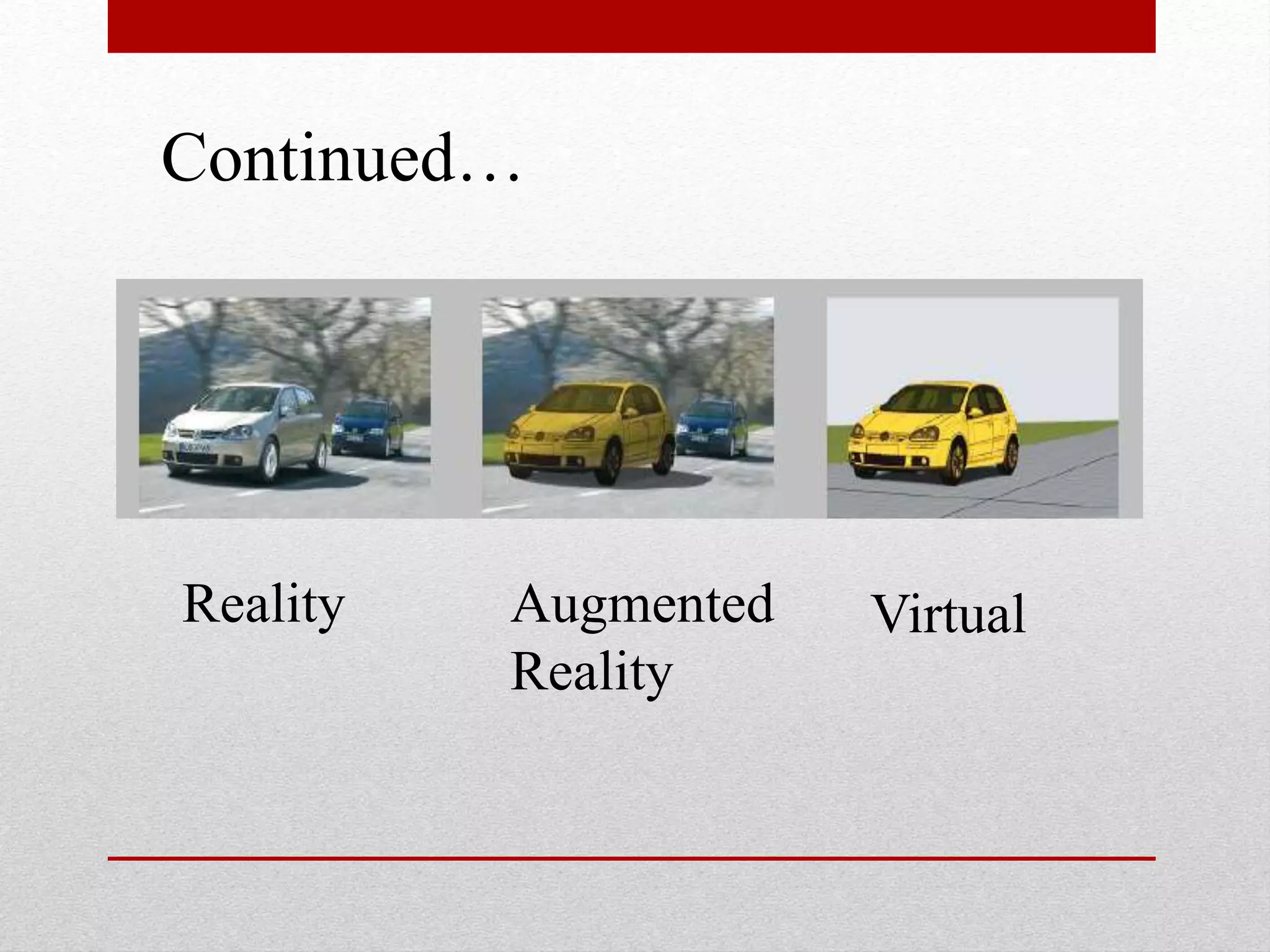 Augmented reality ppt | PPTX