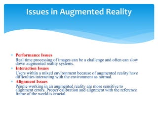 Augmented reality ppt | PPTX