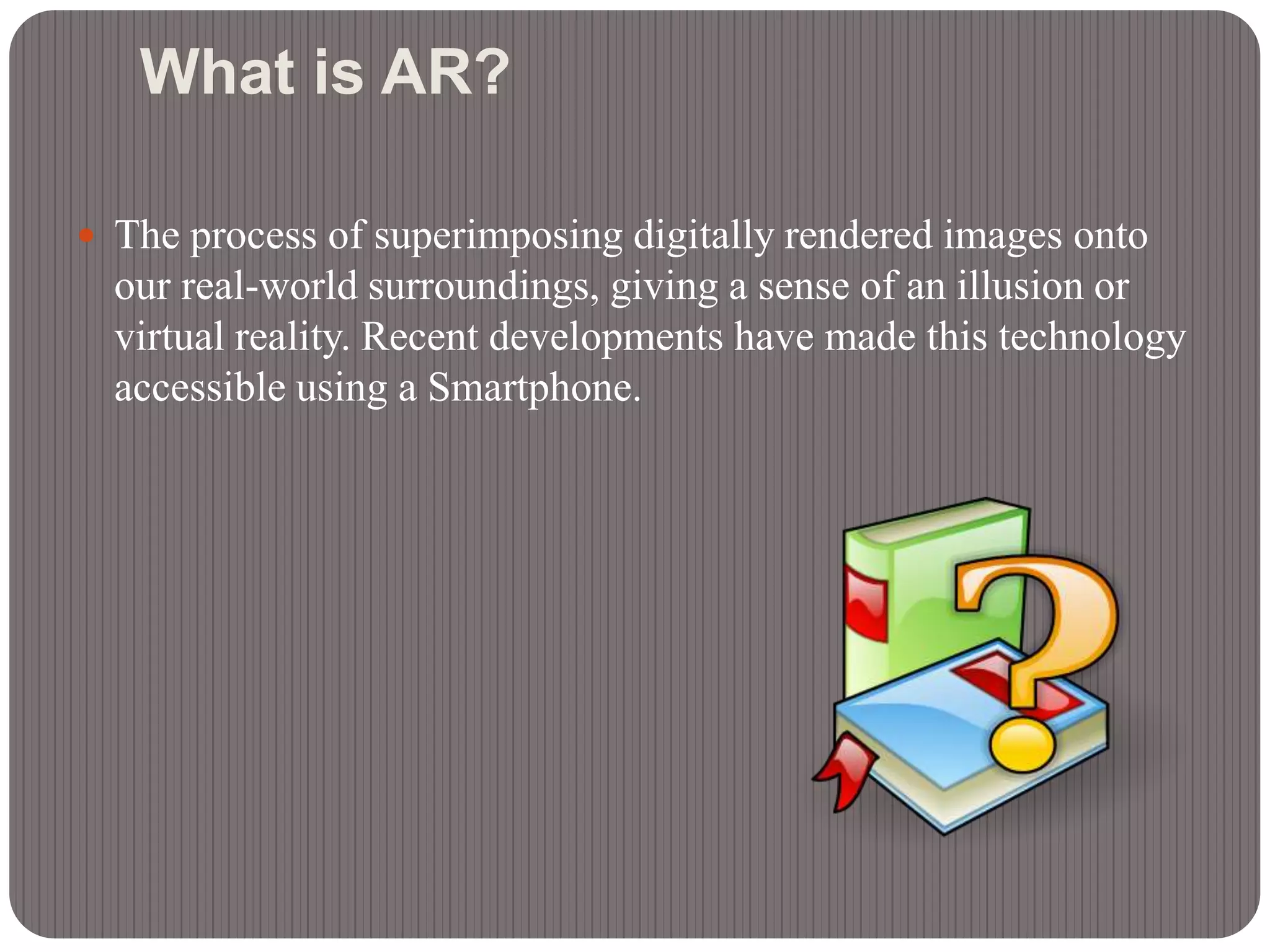 Augmented reality ppt | PPT