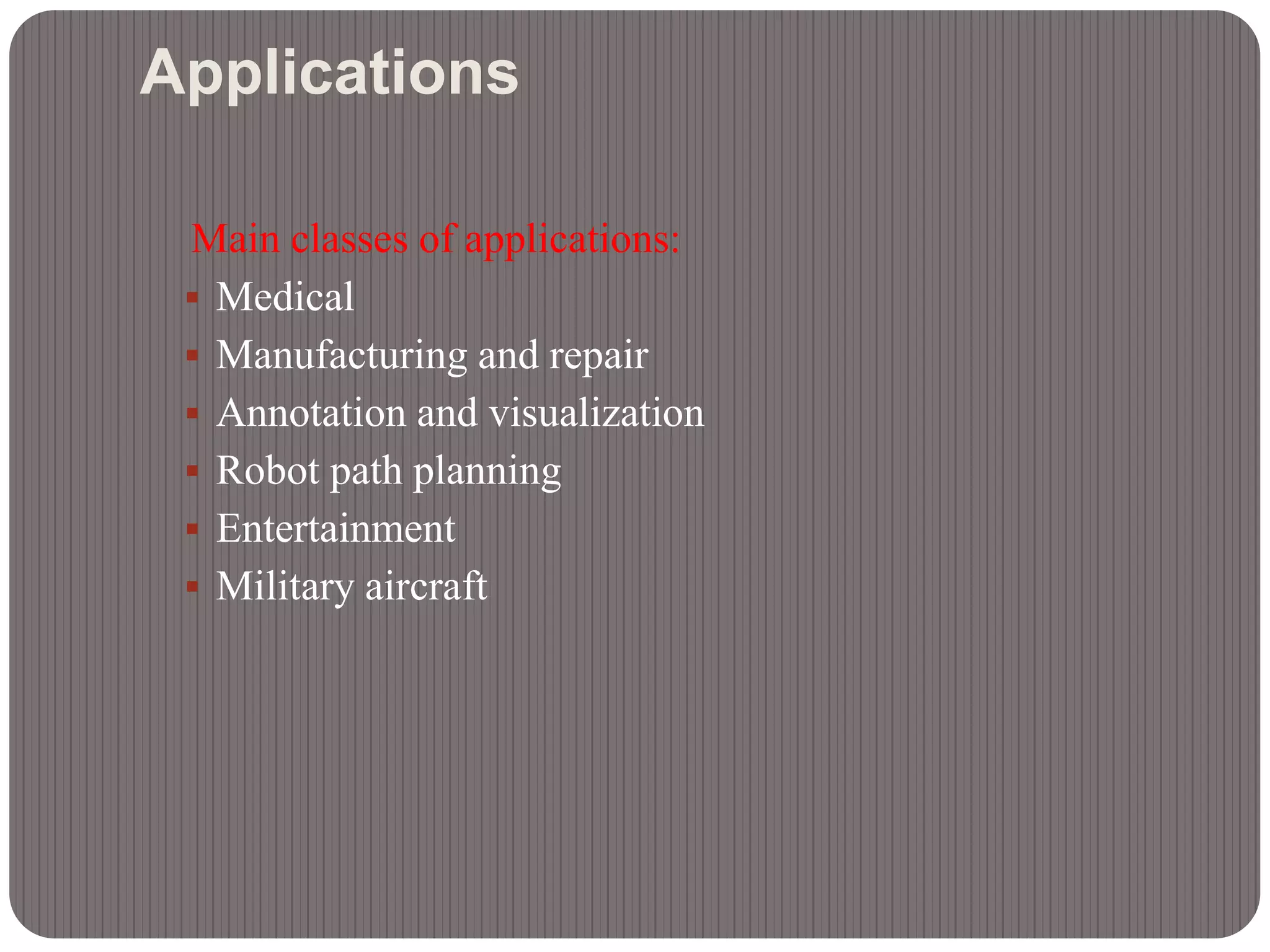 Augmented reality ppt | PPT