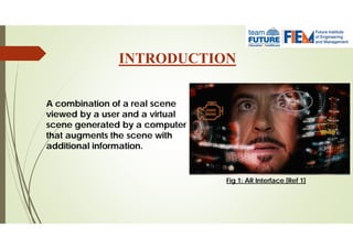 Augmented reality(ppt) | PDF